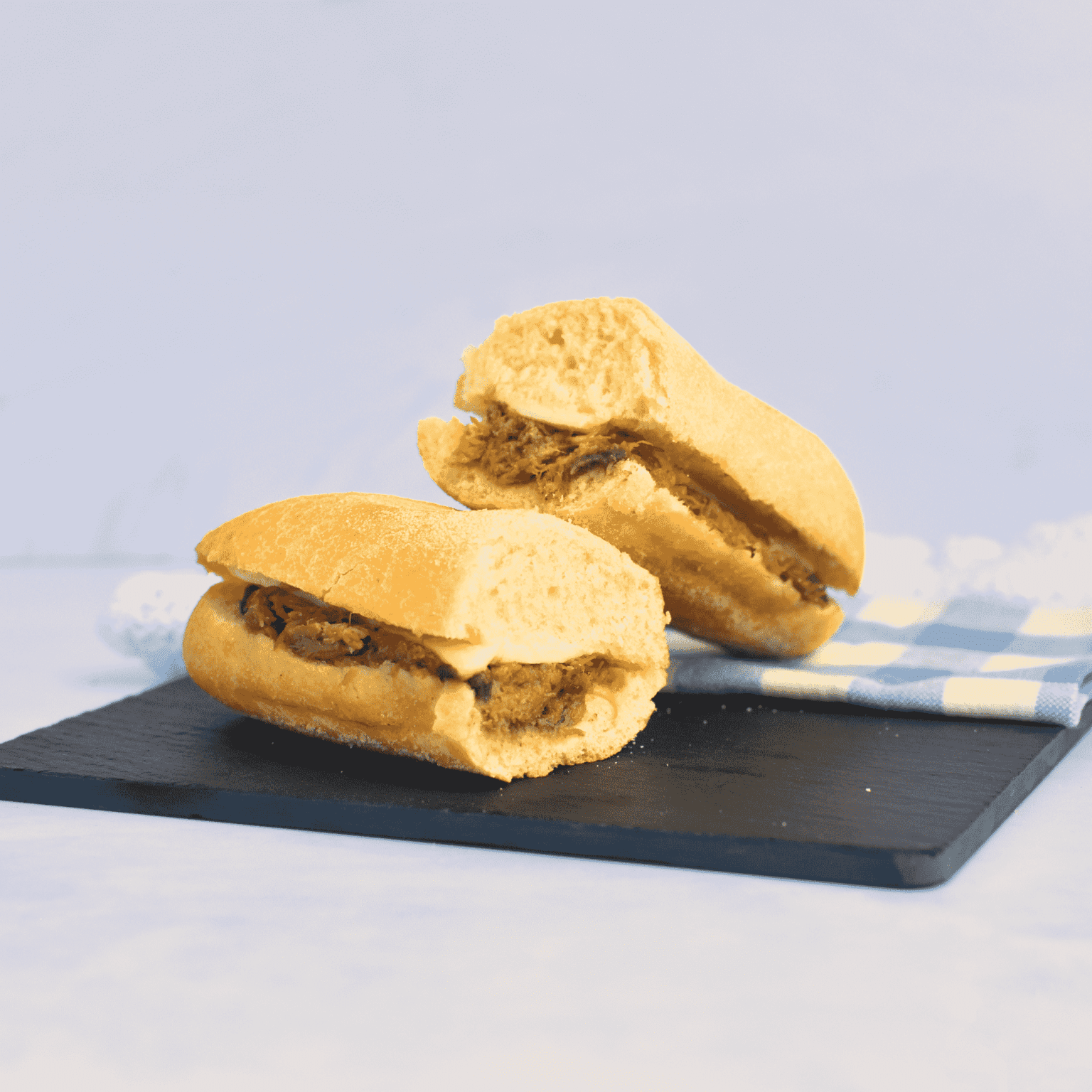 Sándwich de carne mechada | Preparato